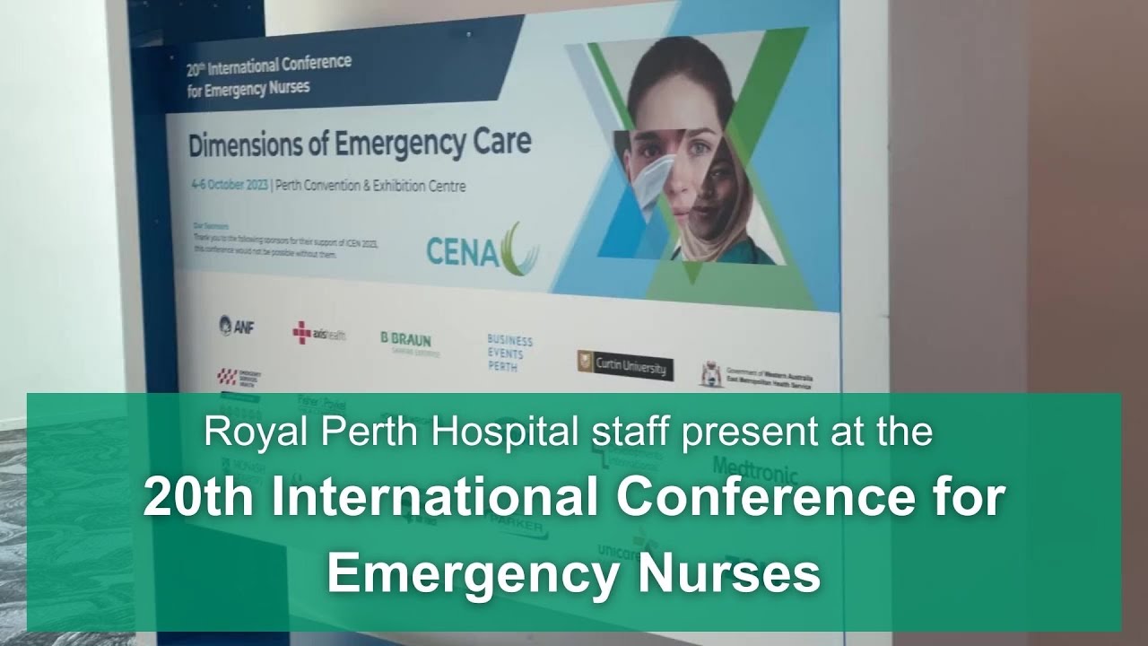 Royal Perth Hospital staff present at the 20th International Conference ...