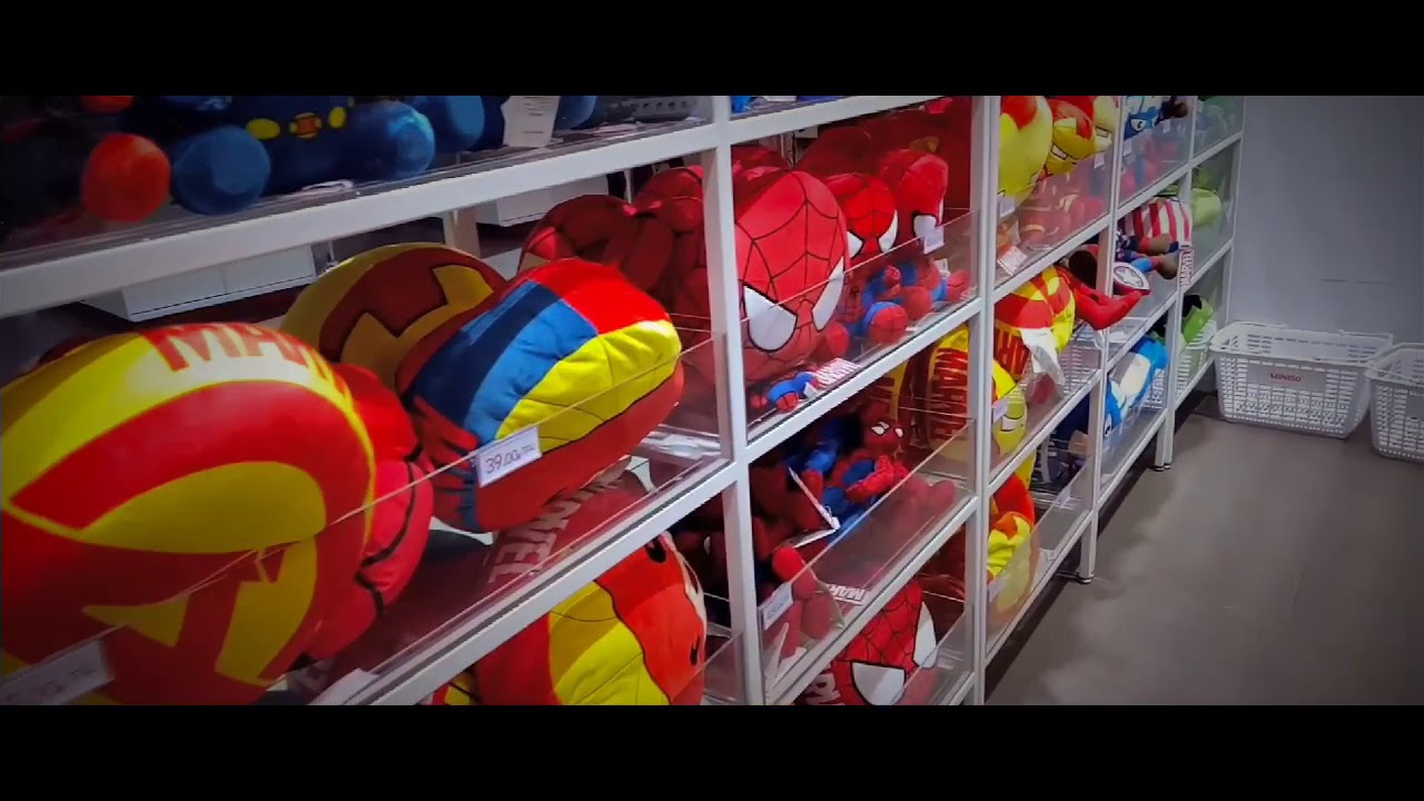 Marvel in Miniso Burjuman - YouTube