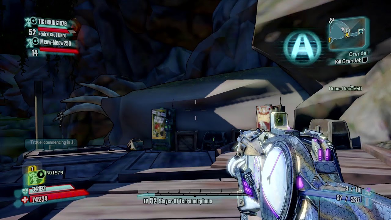 Playing BL2 with TK - YouTube