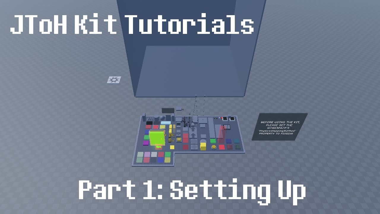 JToH Kit Tutorials Part 1: Setting Up - Roblox Studio - YouTube