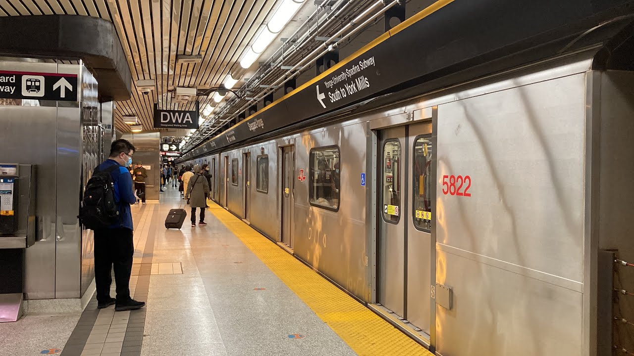Toronto TTC Sheppard-Yonge Subway Station 10/17/2021 - YouTube