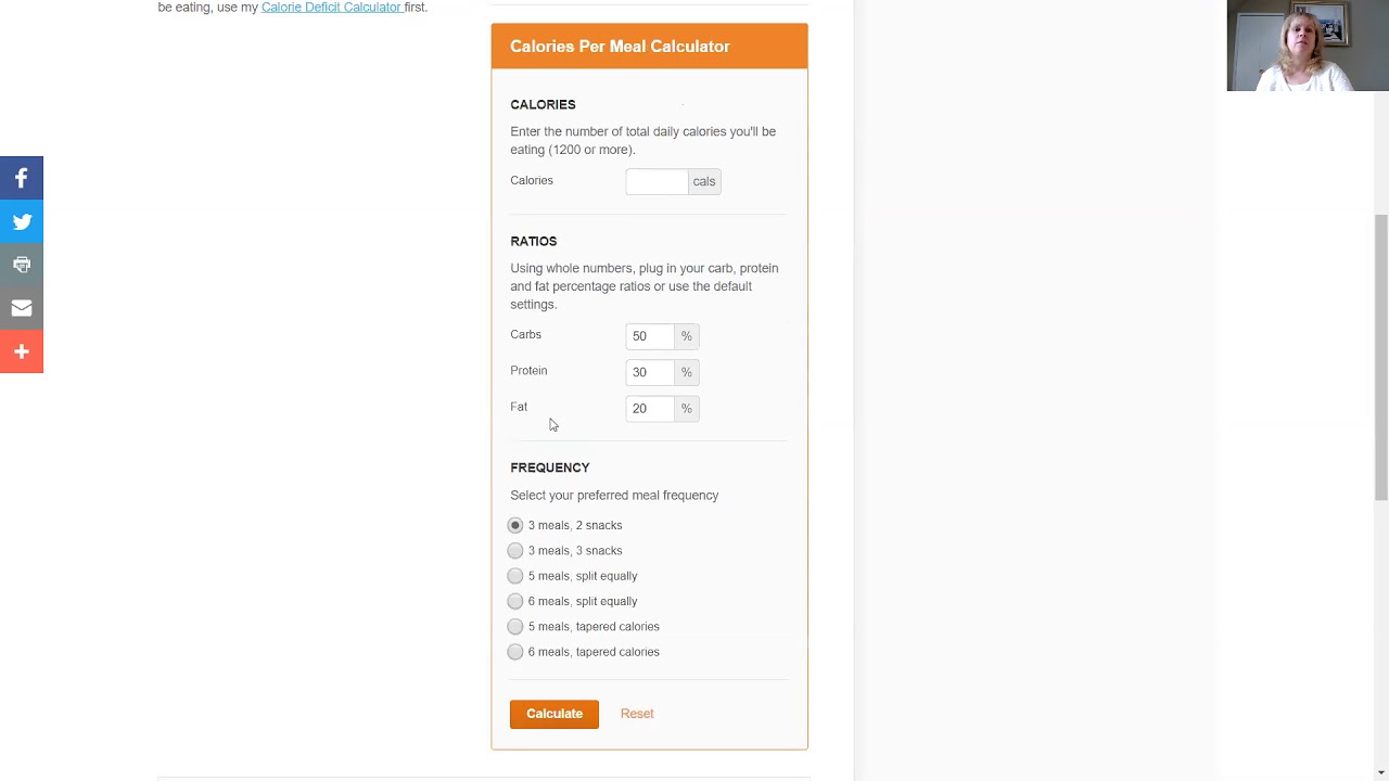 How to Calculate a Calorie Deficit - YouTube