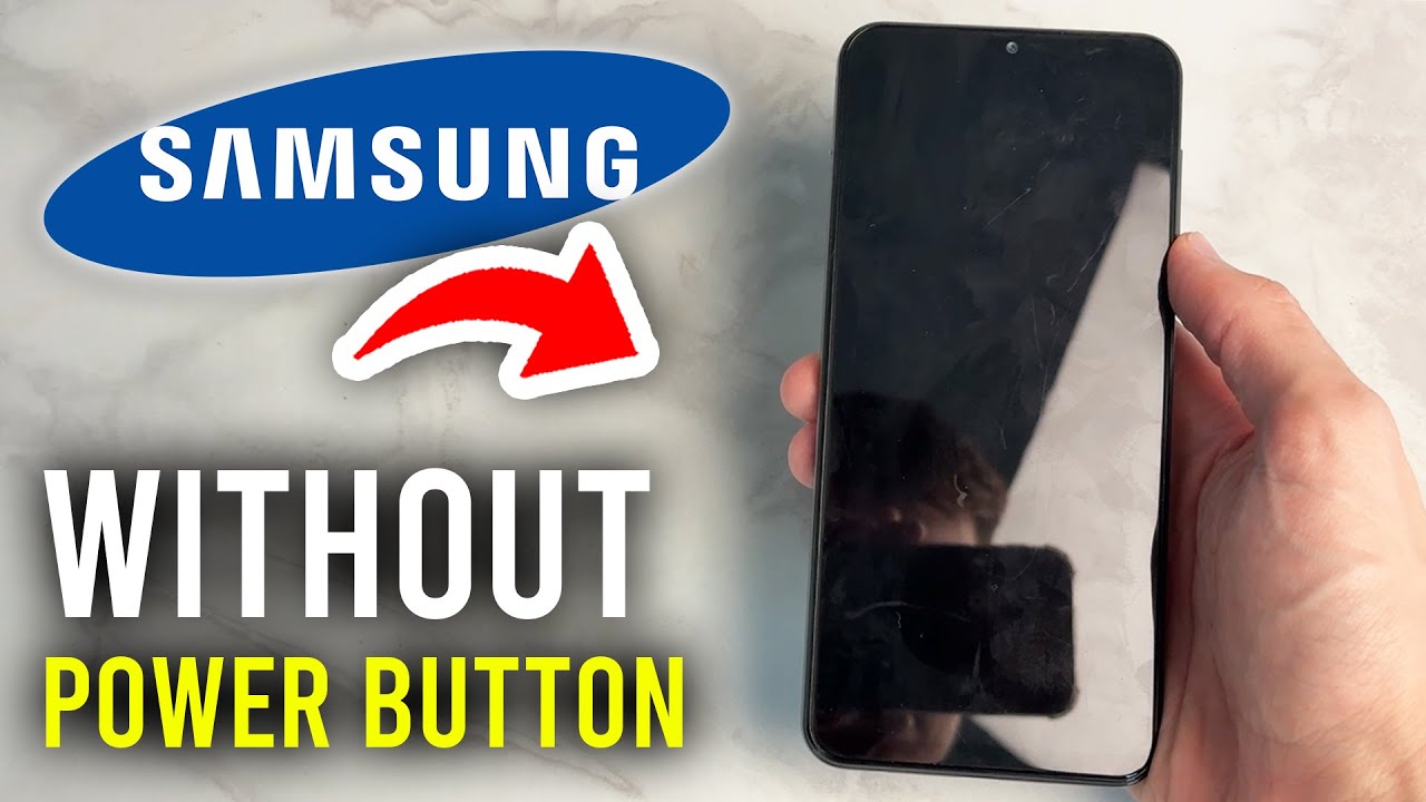 How To Turn Off Samsung Phone Without Power Button - Step By Step - YouTube