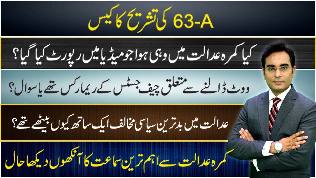 Interpretation of Article 63-A | Details of Court Hearing | Asad Ullah ...