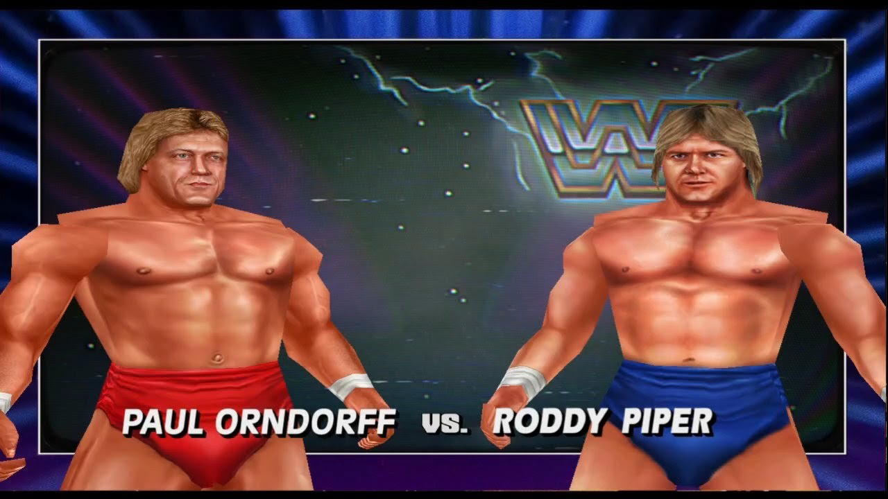Paul Orndorff vs. Roddy Piper | WWF Superstars of Wrestling | WWF ...