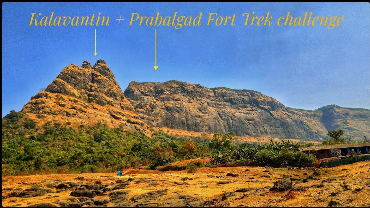 Kalavantin Durg Trek | INDIAN'S Most Thriller Fort | 80 Degree Rock Cut ...