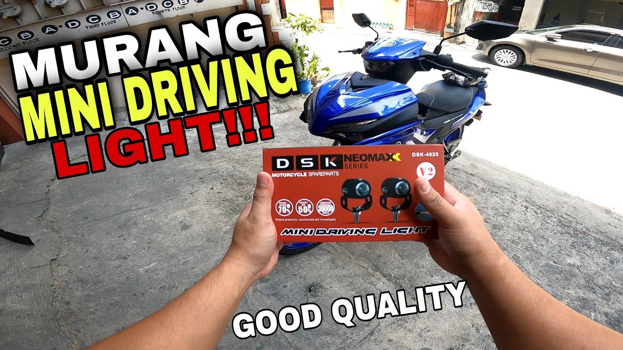 DSK MINI DRIVING LIGHT | SNIPER 155 - YouTube