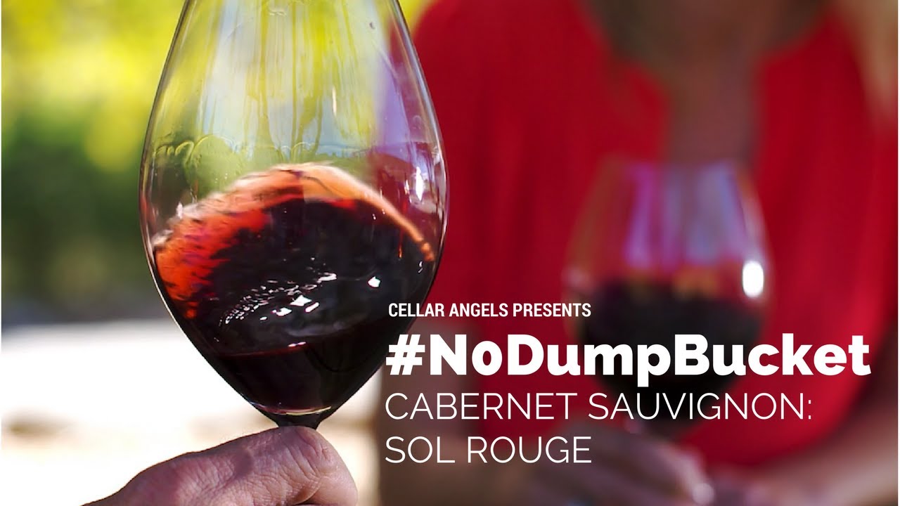 Wine Review: Cabernet Sauvignon | Sol Rouge #NoDumpBucket - YouTube