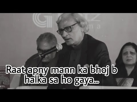 Naseer turabi new mushaira || Naseer turabi shayari WhatsApp status ||Naseer turabi poetry status_