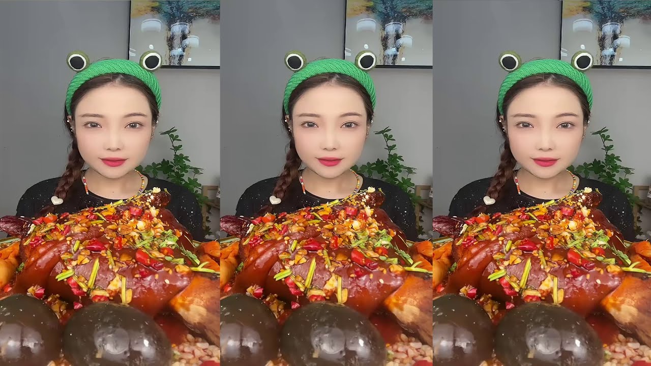 ASMR Mukbang Chinese Food mukbang eat fat meat MEAT MUKBANG FOOD EP06 ...