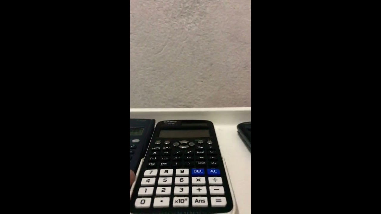 How to Reset Three Types of Casio Calculators - YouTube