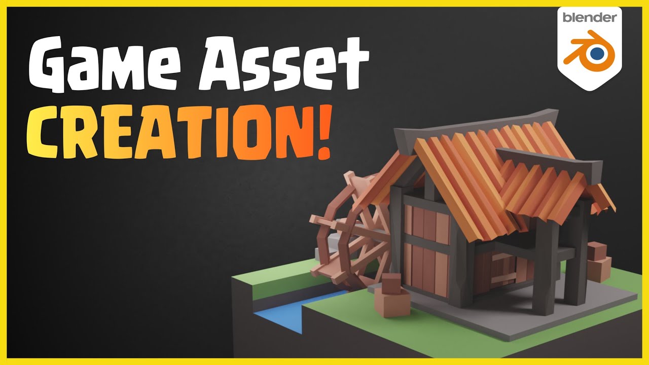 Simple & Easy low poly Game Assets using Blender - YouTube