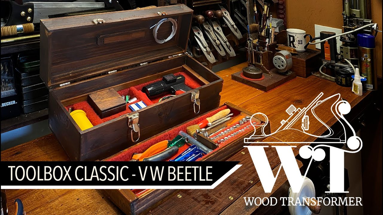 Diy Flight Case for Toolbox for your Classic VW - Using a old wine box ...