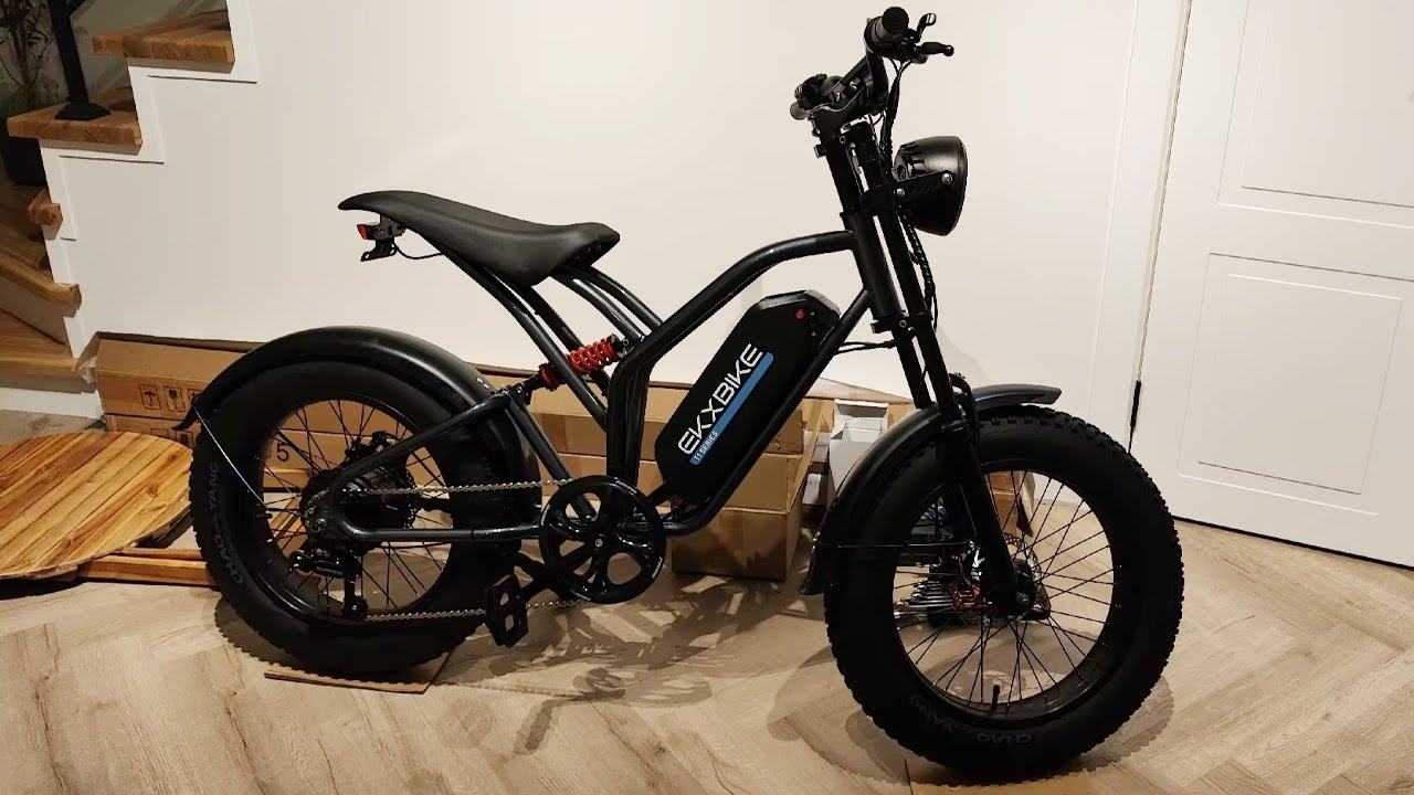 EKX T1 Electric Bike 1000W Motor 48V 20AH Lithium Battery 20‘’*4.0 Fat ...