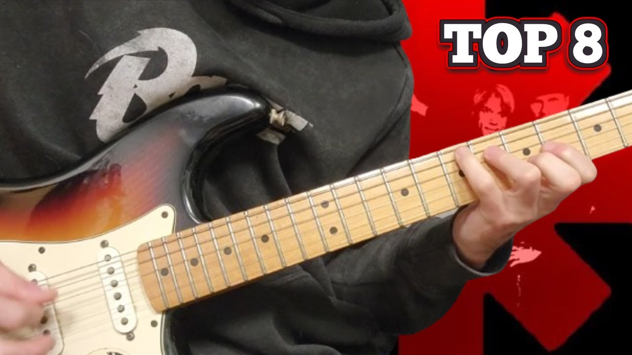 My Top 8 Red Hot Chilli Peppers Guitar Intros! | 3000 Special - YouTube