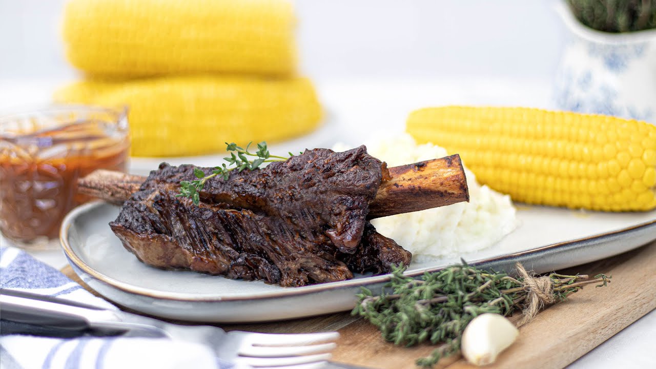Midea InstaFry Braised Beef Short Rib Recipe - YouTube