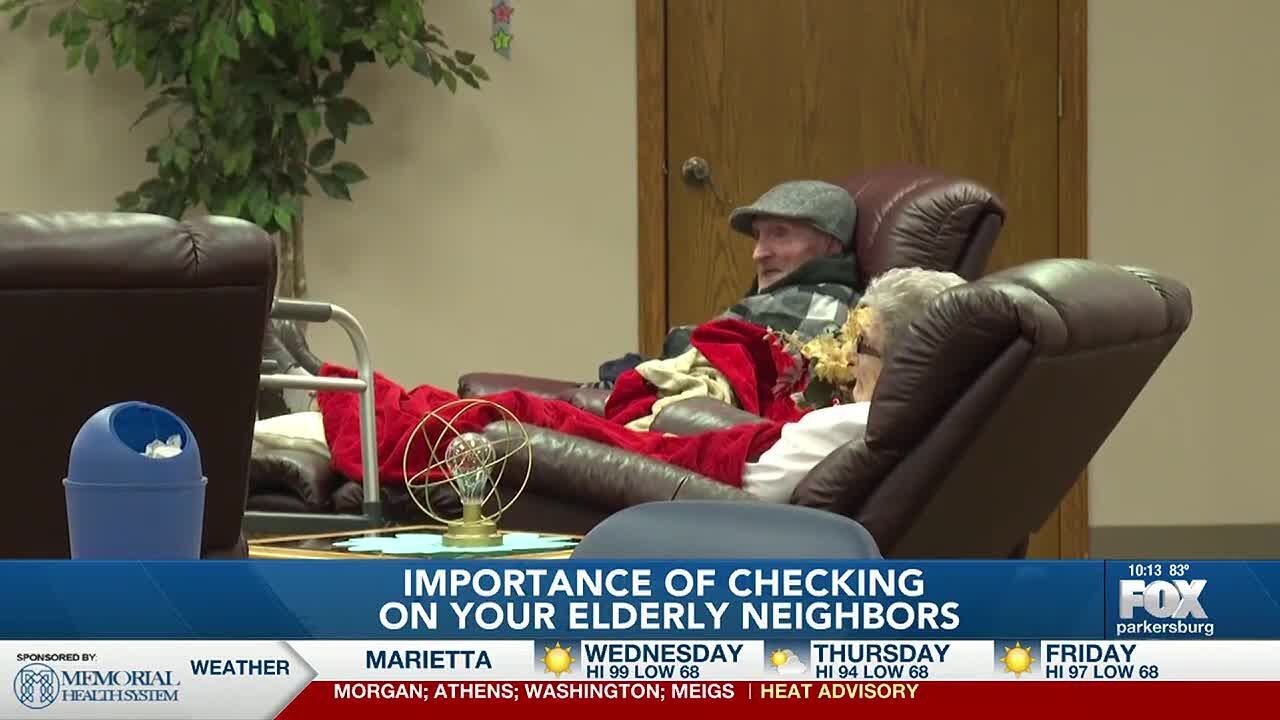 Checking on your neighbors in the heat - YouTube