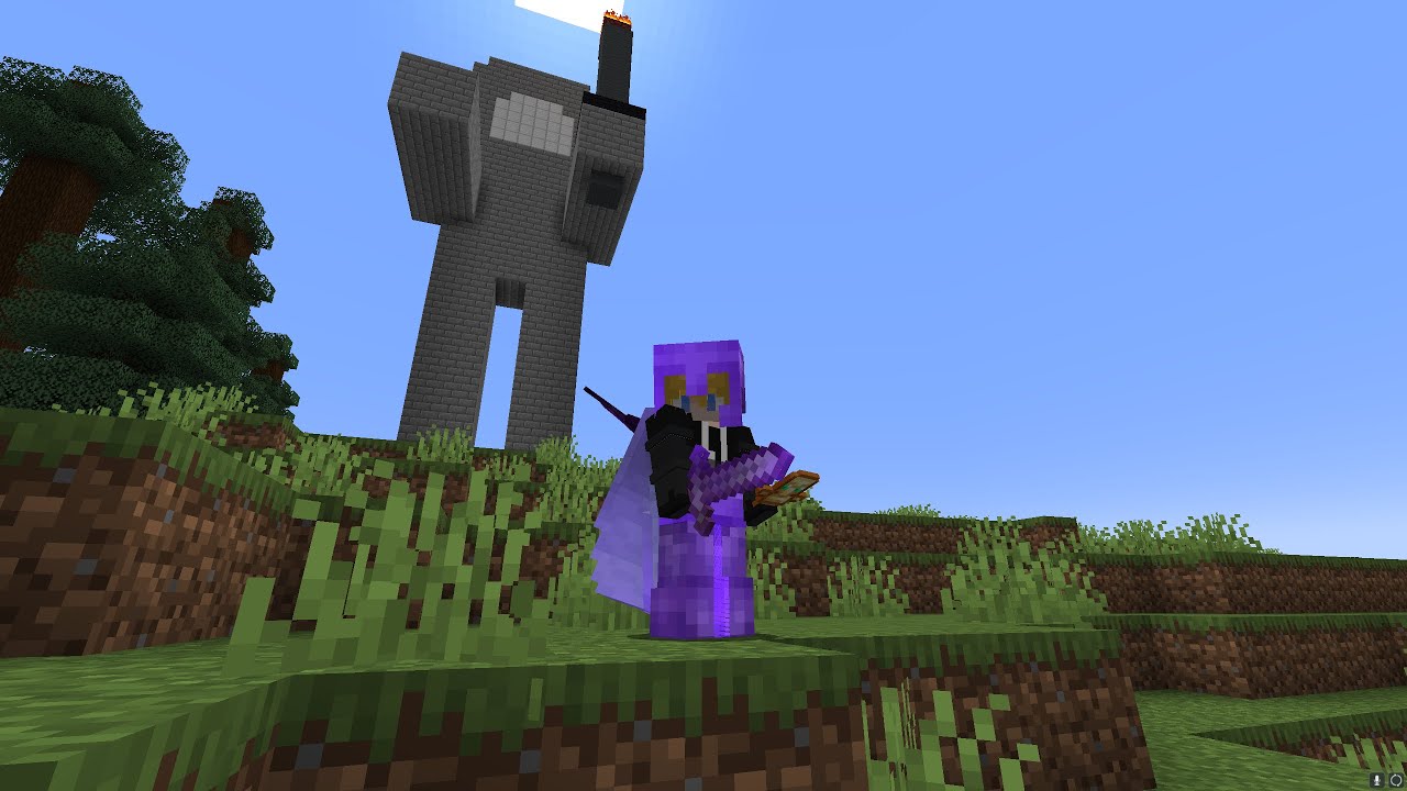 I BUILT a HUGE Among Us Statue on my MINECRAFT SERVER (AGAIN) - YouTube