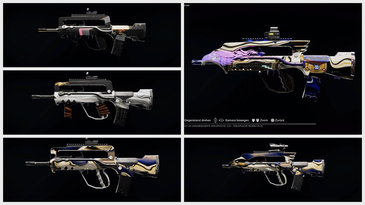 Die 5 Stufen des Famas Skins | XDefiant - YouTube