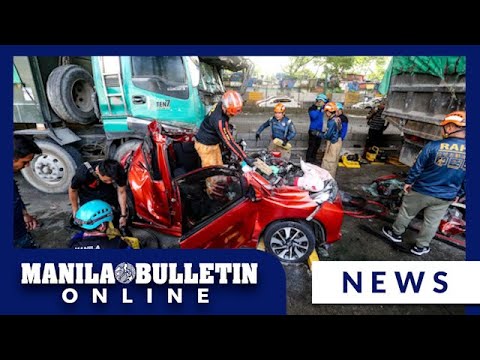 1 hurt in 5-vehicle collision in Manila - YouTube