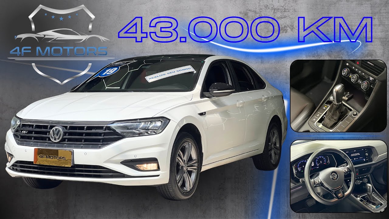 Volkswagen Jetta R-Line 1.4 TSI 2019 @4fmotors BAIXO KM !!! - YouTube