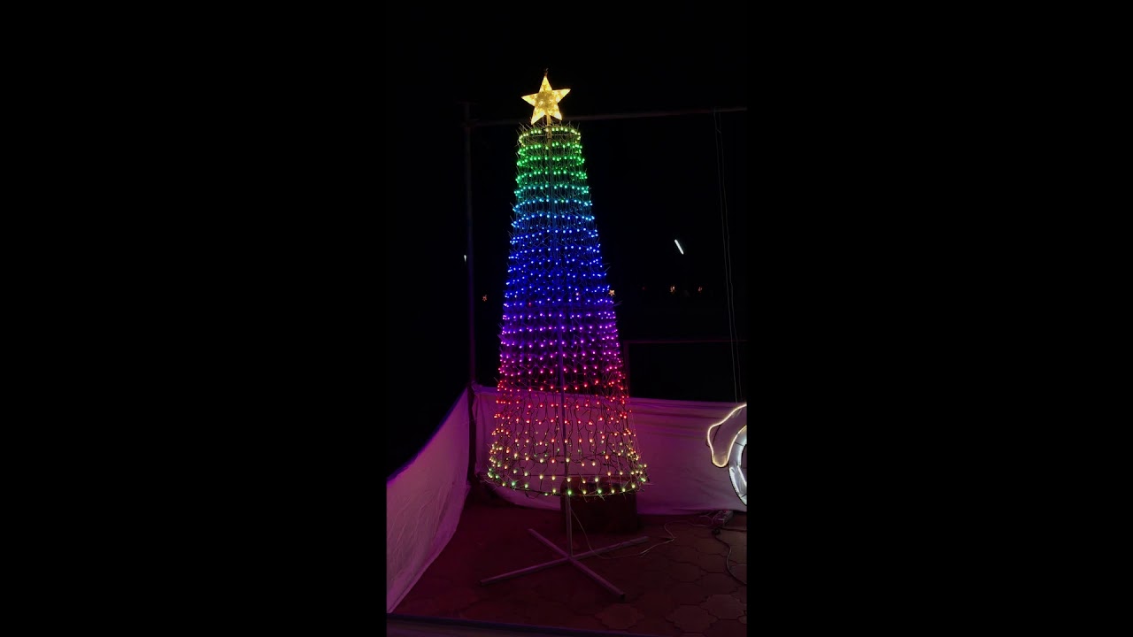 Pixel Led Christmas Tree - YouTube