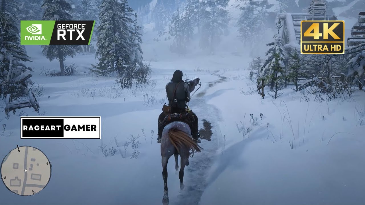 Red Dead Redemption 2 8K RTX 4090! Close To Realism | Raytracing ...