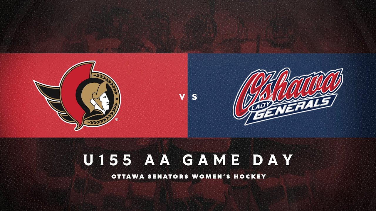 U15AA: Ottawa Senators vs Oshawa Lady Generals - YouTube