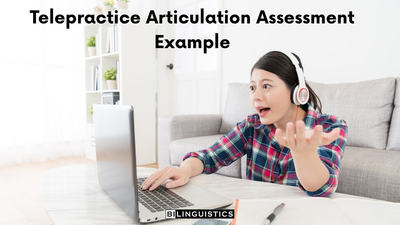 Telepractice Articulation Assessment Example - YouTube