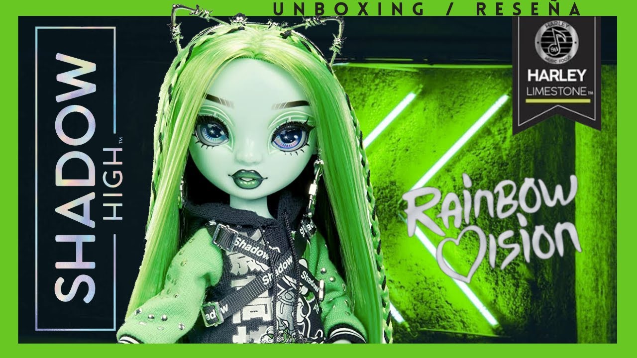 🎤Unboxing y reseña en español de Harley Limestone | Shadow High- Neon ...