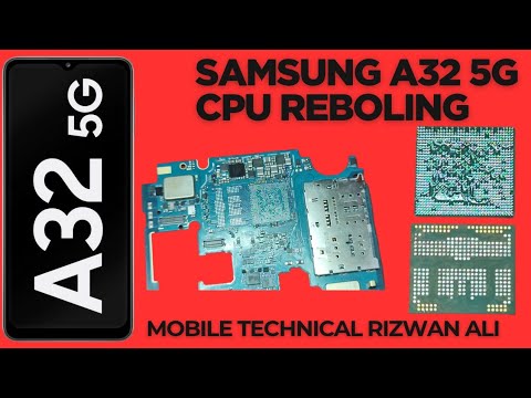 samsung a32 5g cpu emmc reball#samsung a32 5g dead solution - YouTube
