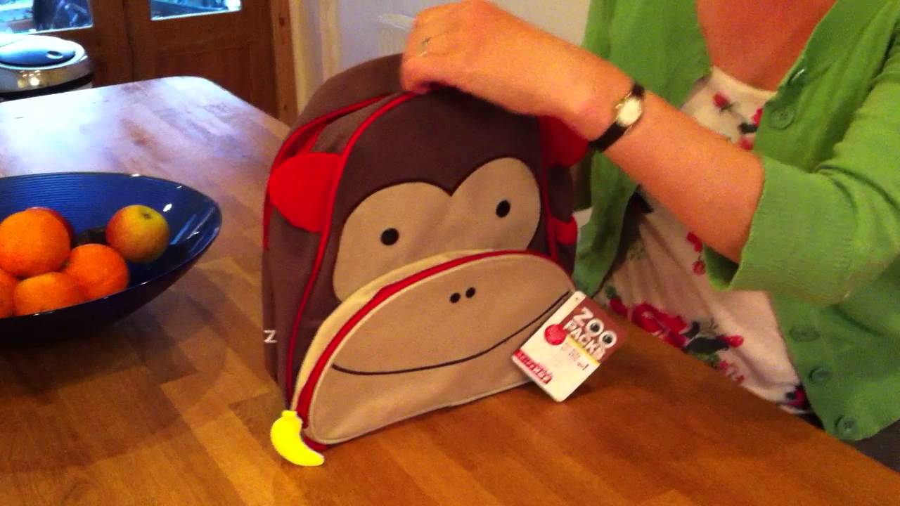 Skip Hop Zoo Monkey Pack - YouTube