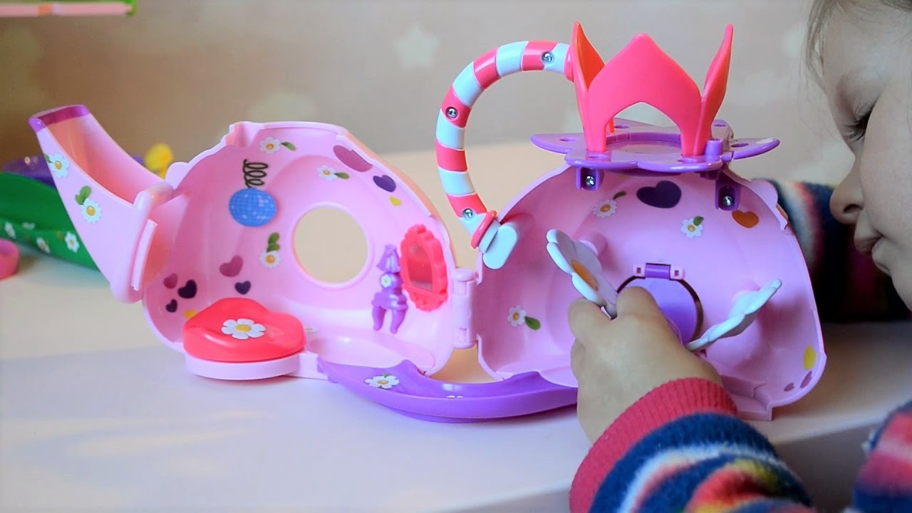 Игровой набор Малыши Прыгуши Домик-Чайник / Popples - Bubbles Teapot ...