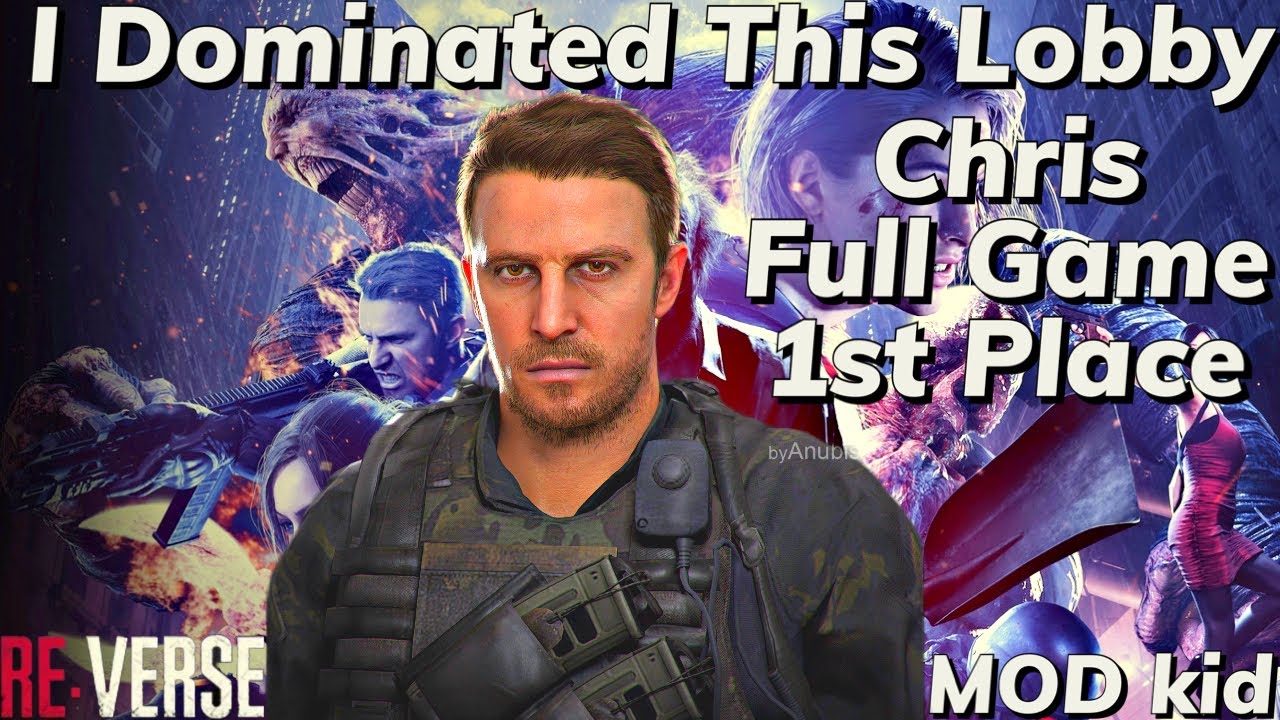 I DOMINATED THIS 4 PERSON LOBBY AS CHRIS | Resident Evil Re:Verse - YouTube