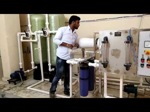 2000 LPH RO plant - YouTube