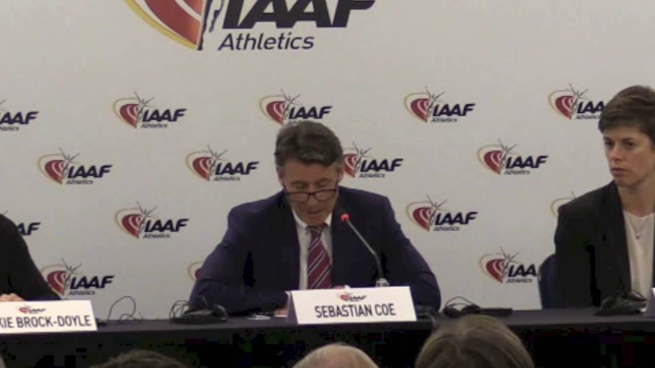 IAAF President Seb Coe about athletics expectations for Rio 2016 - YouTube
