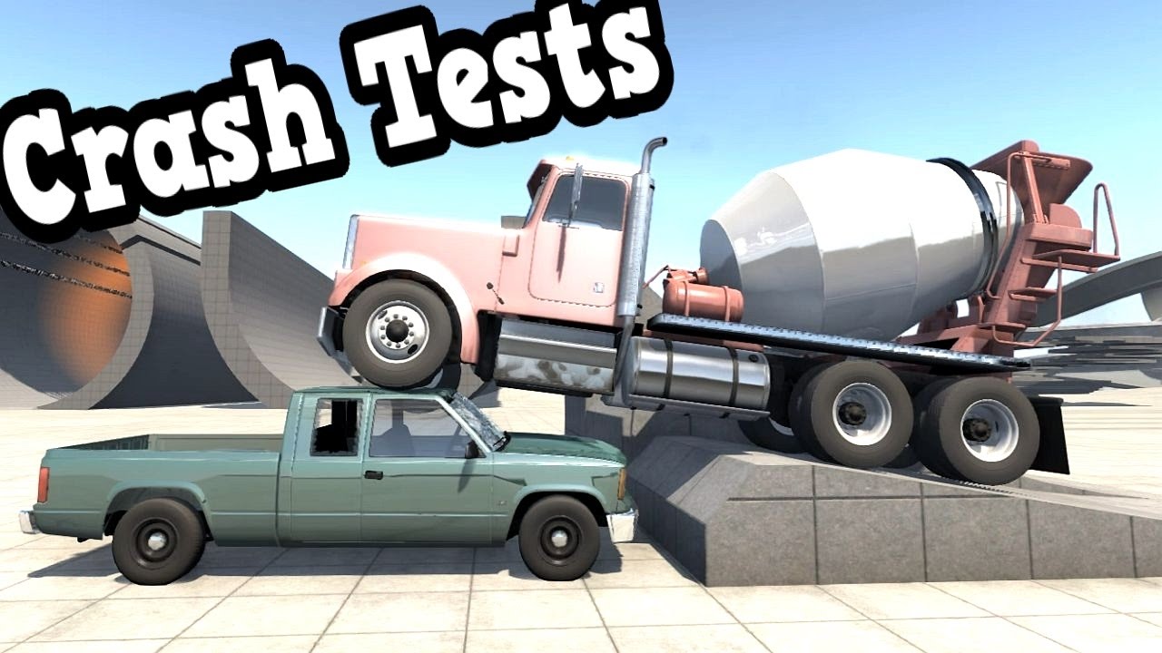 BeamNG Drive - New Crash Tests Ep. 60 - YouTube