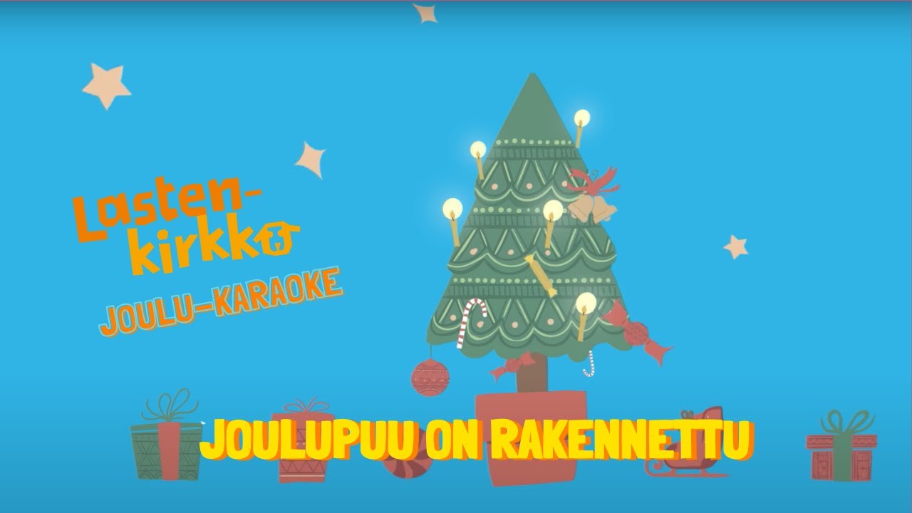 Joulupuu on rakennettu - YouTube