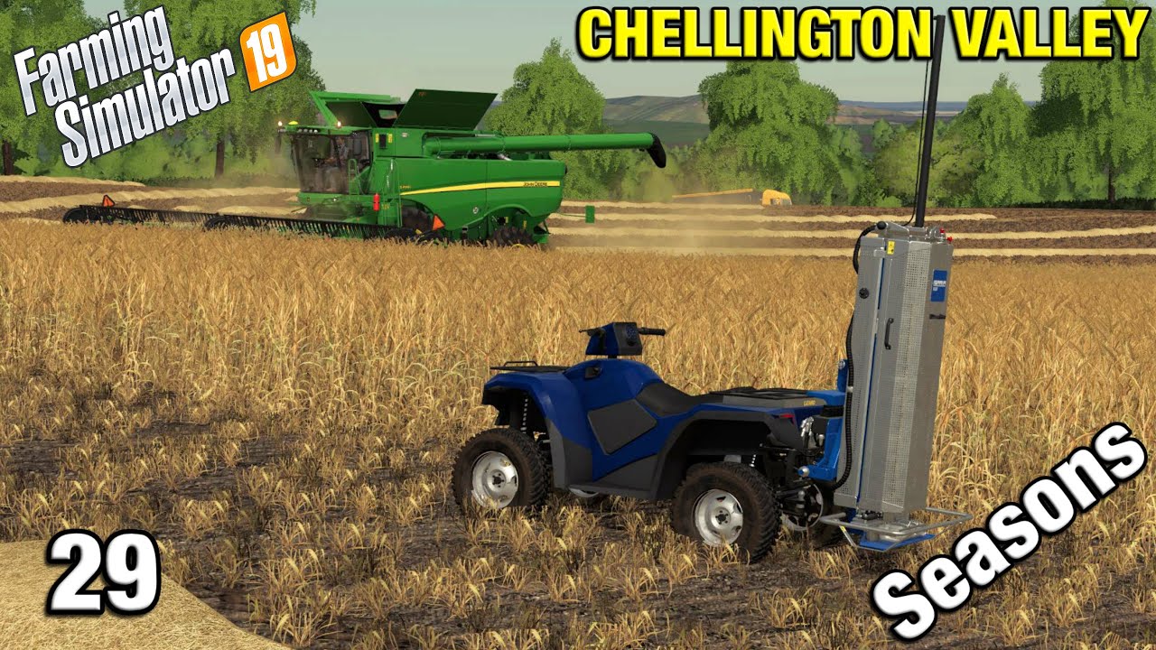 SAMPLING AND HARVESTING THE NEW FIELD Chellington Valley Timelapse ...