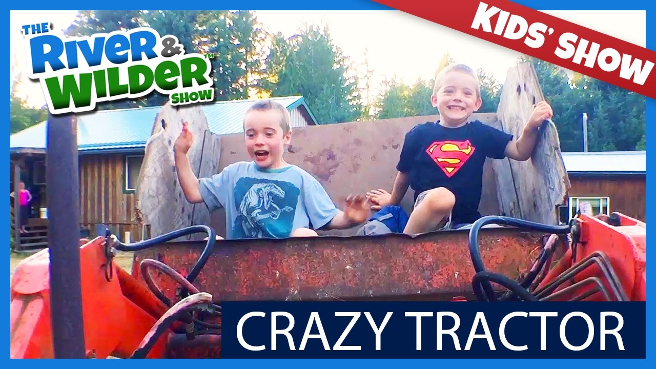 TRACTOR RIDE TURNS INTO ROLLER COASTER | KIDS TV - YouTube