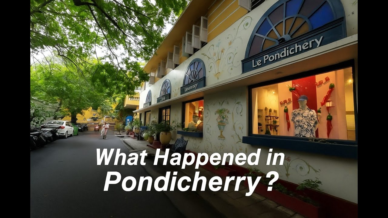 Beauty of Pondicherry | Roads | Streets | Climate - YouTube