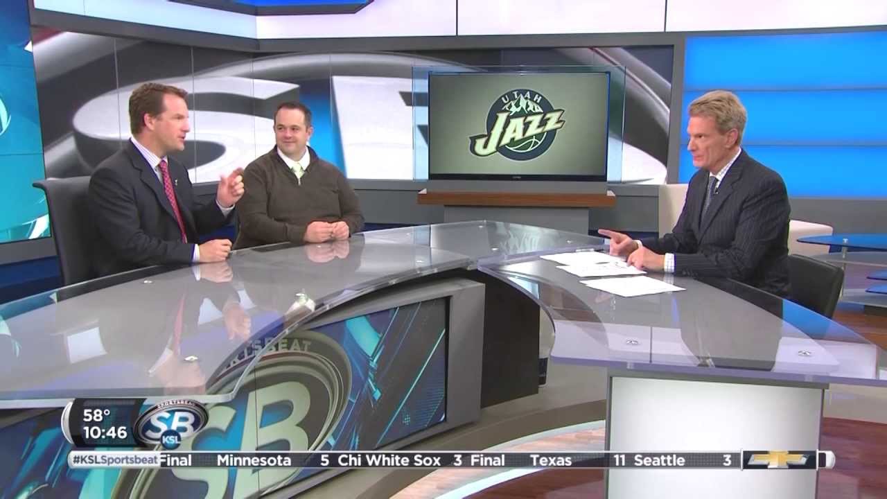 Utah Jazz: David Locke and Jody Genessy on SportsBeat Sunday - YouTube