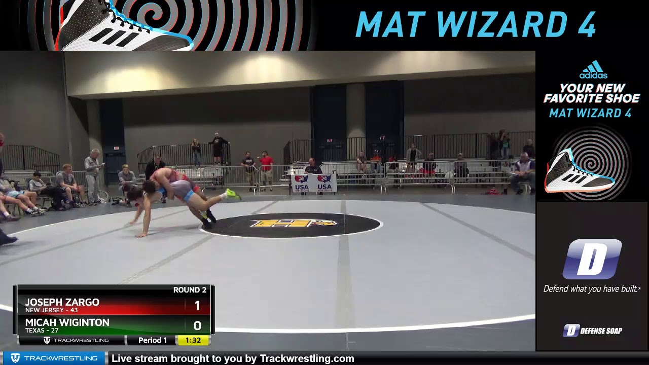 Mat 10 145 Joseph Zargo New Jersey Vs Micah Wiginton Texas - YouTube