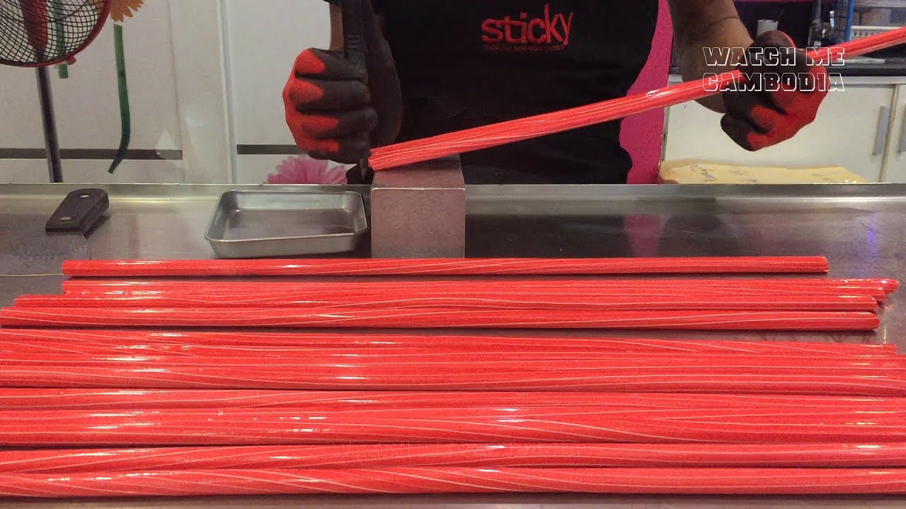 Candy Making Skill! Handmade Candy Making with name / 수제사탕 만들기 - YouTube