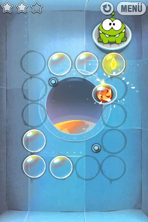 Cut The Rope 3 Stars Level 5-22 - cosmic box - Komischebox - YouTube