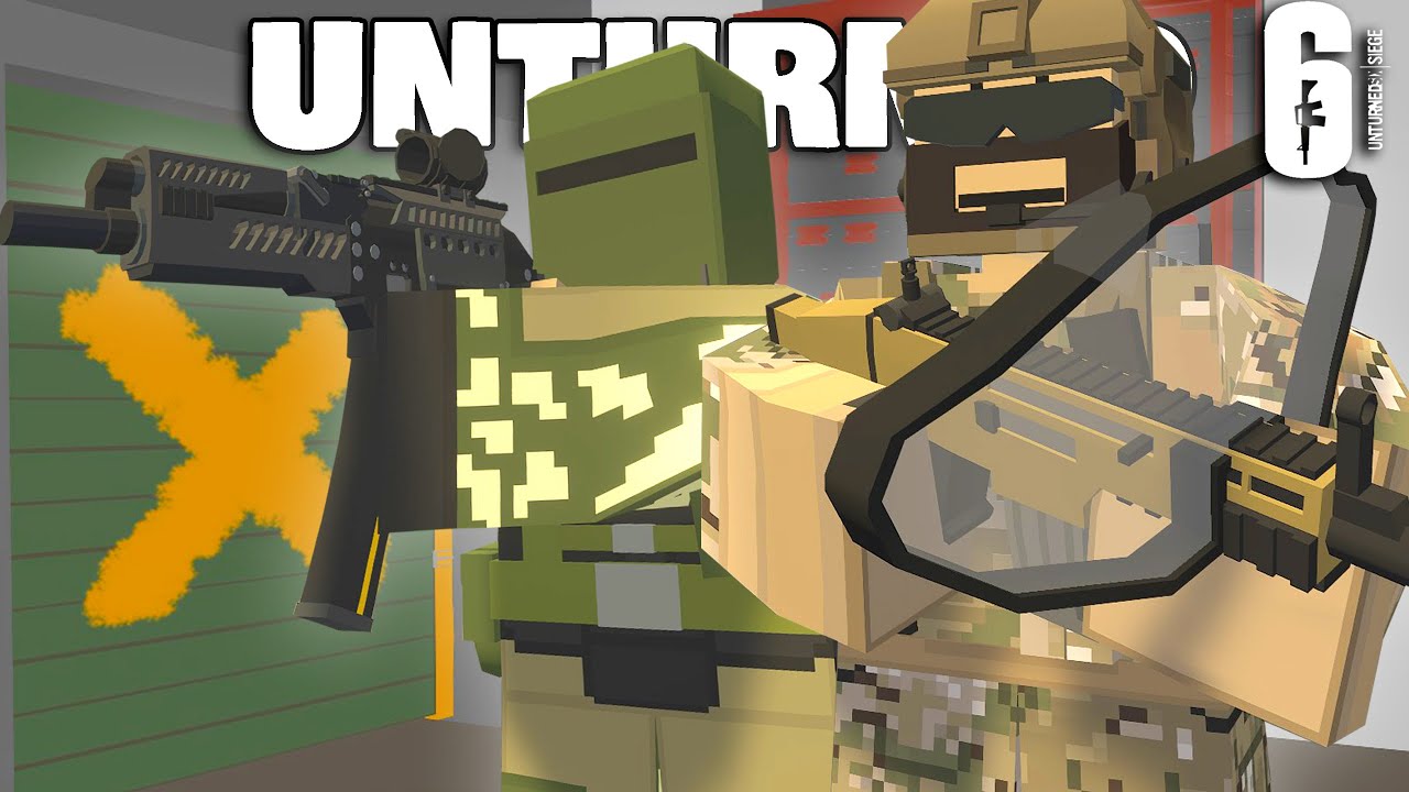 UNTURNED SIX SIEGE IS COOL! (Unturned R6S Mod) - YouTube