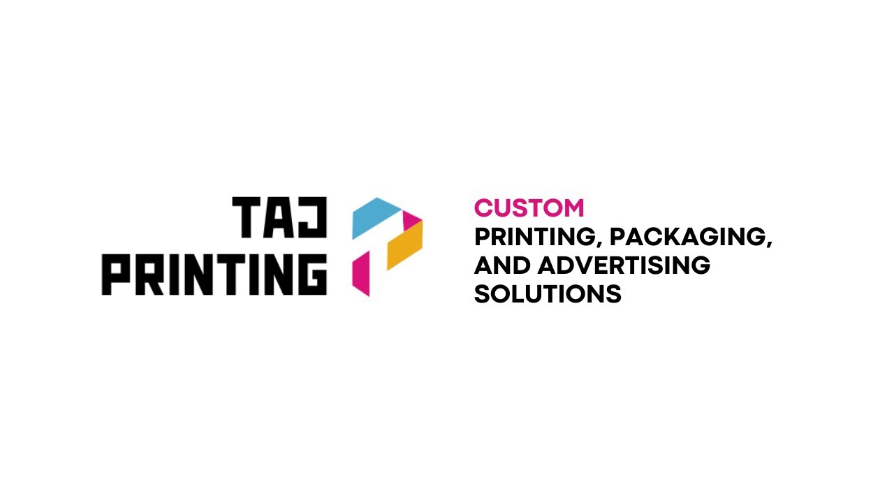 Taj Printing: Your Custom Printing & Packaging Partner - YouTube