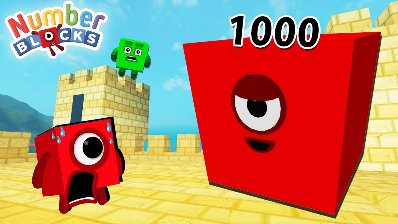 The Evil 1000 KIDNAPPED One in Roblox Numberblocks Town RP Adventure ...