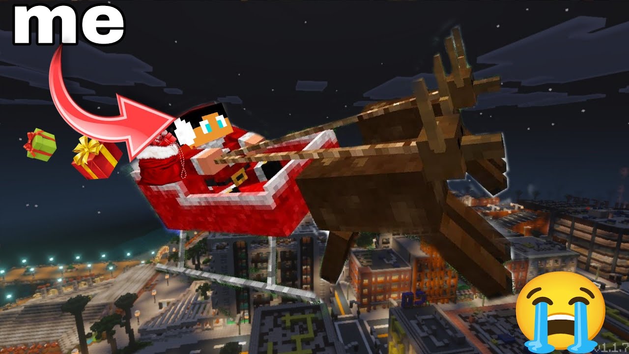 How I Became Santa claus in Minecraft - YouTube