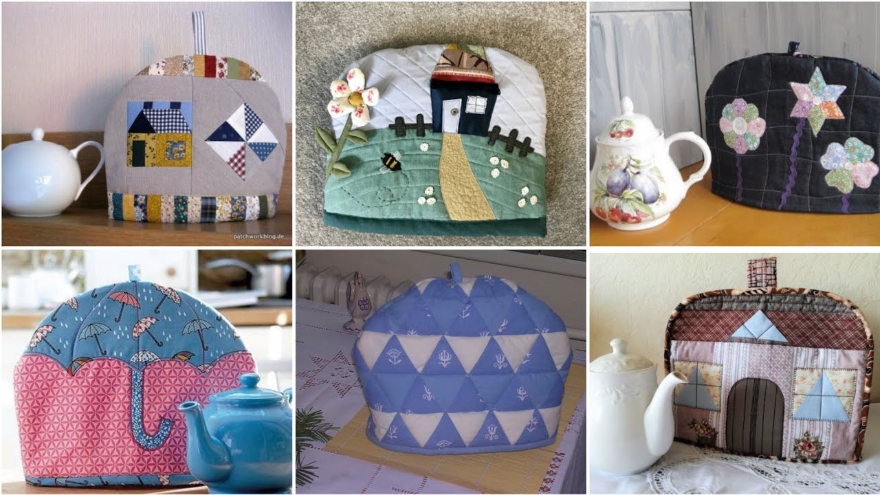 Very simple patchwork easy tea cosy @pop-upfashion6327 - YouTube